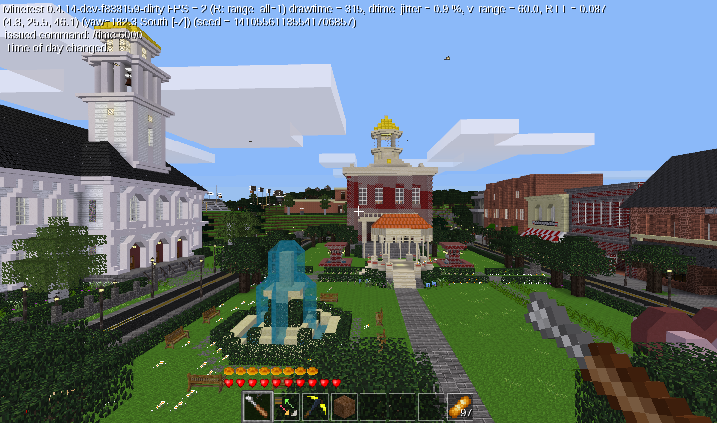 Minetest / Minecraft - Gudlenieks