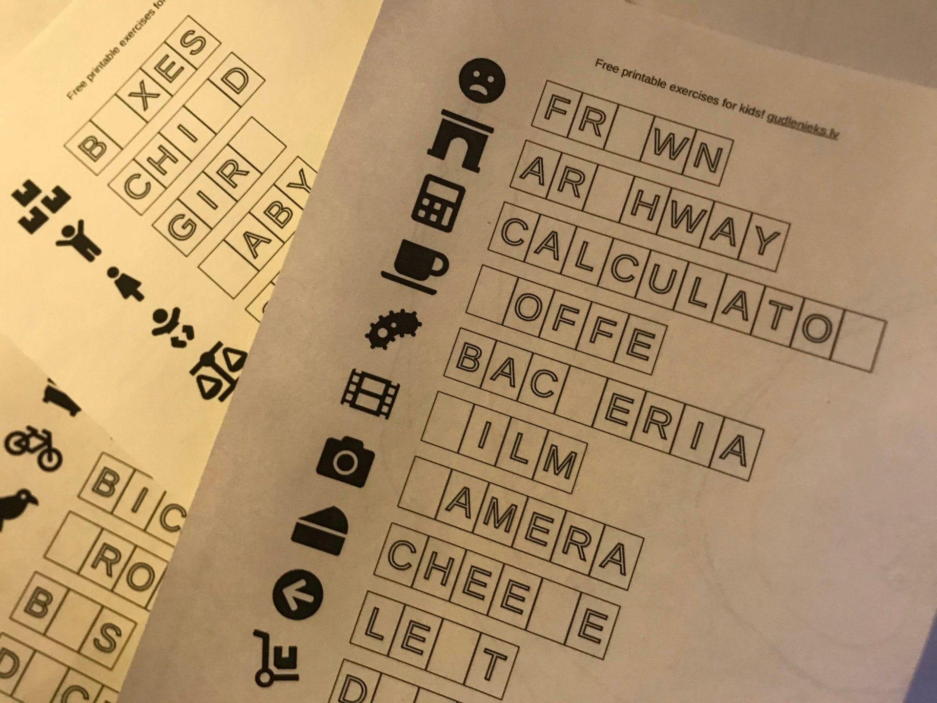 Lost letters - Gudlenieks